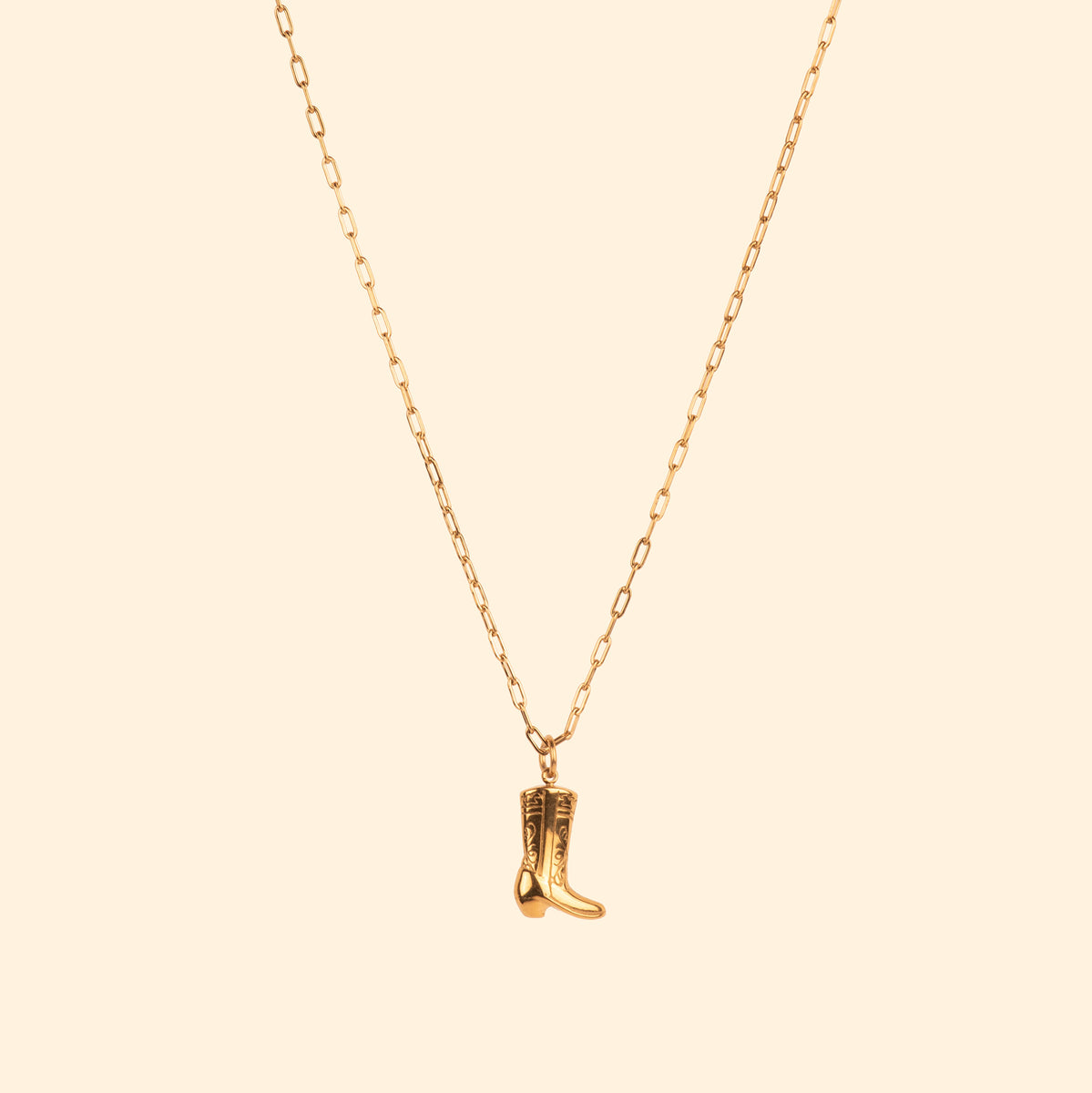 Collier Cowboy en acier inoxydable | Aurea Boutique